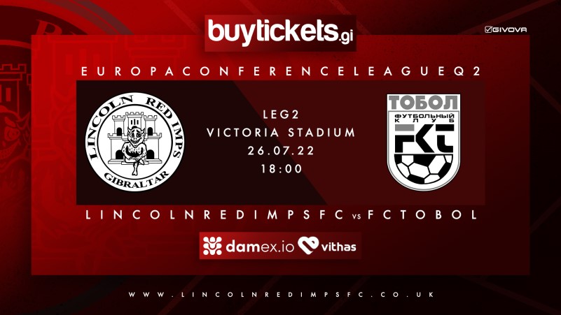 UEFA EUROPA CONFERENCE LEAGUE: MATCH TICKETS FOR TUESDAY'S SECOND LEG NOW ON SALE - LINCOLN RED IMPS